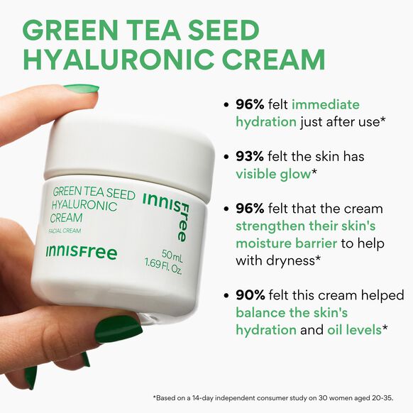Innisfree Green Tea Seed Hyaluronic Cream | Space NK