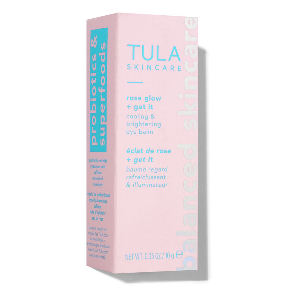 Tula Skincare Rose Glow & Get It Cooling & Brightening Eye Balm | Space NK