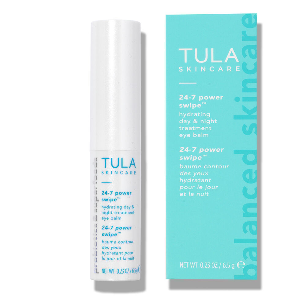 Tula Skincare 24-7 Power Swipe Hydrating Day & Night Treatment Eye Balm ...