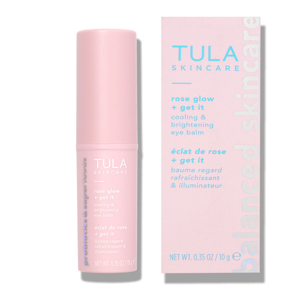 Tula Skincare Rose Glow & Get It Cooling & Brightening Eye Balm | Space NK