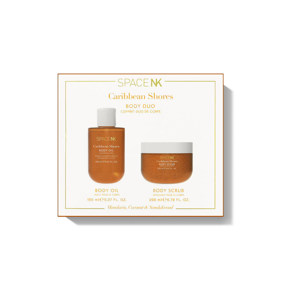 Space NK Caribbean Shores Body Scrub & Body Oil | Space NK