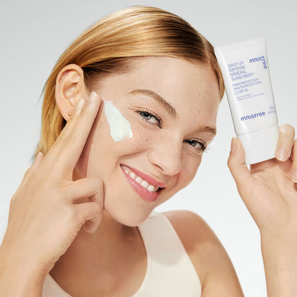 Innisfree Daily UV Defense Mineral Sunscreen SPF 50 | Space NK