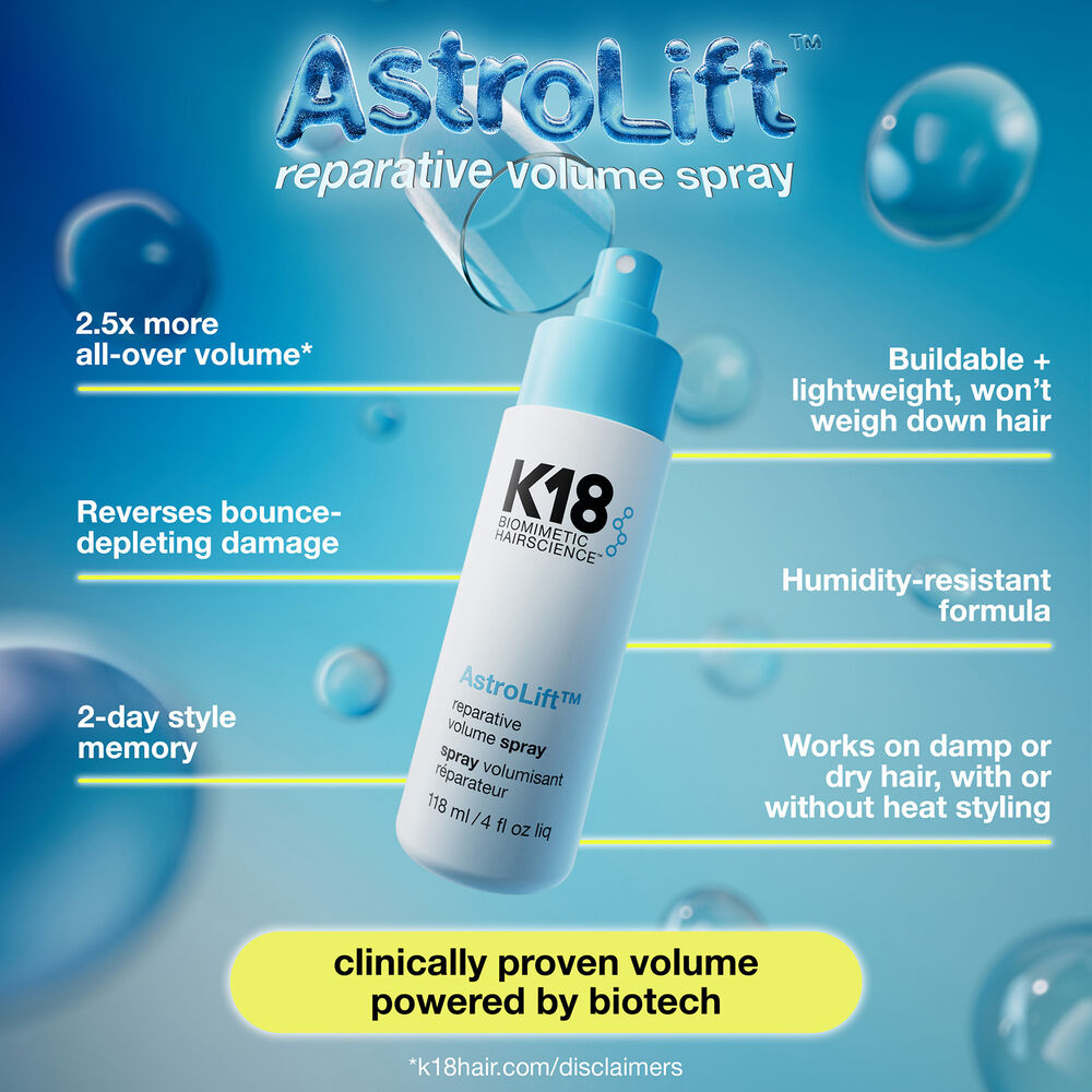 K18 HAIR AstroLift Reparative Volume Spray | Space NK