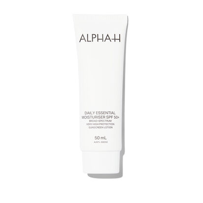 Alpha-H Daily Essential Moisturiser SPF 50+ with Vitamin E | Space NK