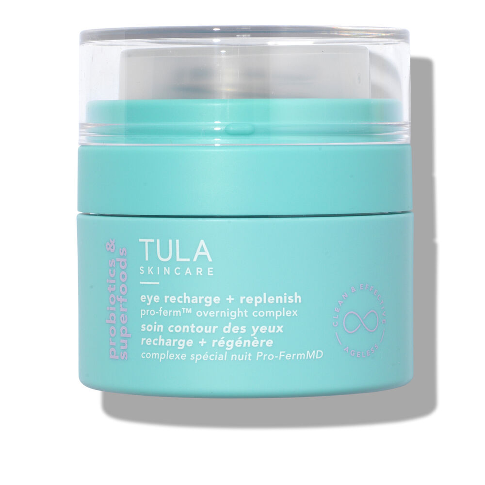 Tula Skincare Eye Recharge + Replenish Pro-Ferm™ Overnight Complex ...