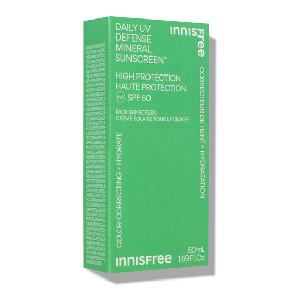 Innisfree Daily UV Defense Mineral Sunscreen SPF 50 | Space NK