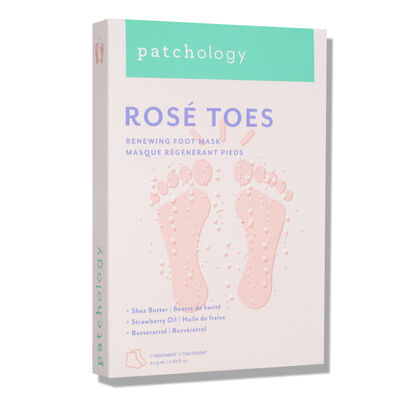 Patchology Rosé Toes Renewing Foot Mask | Space NK