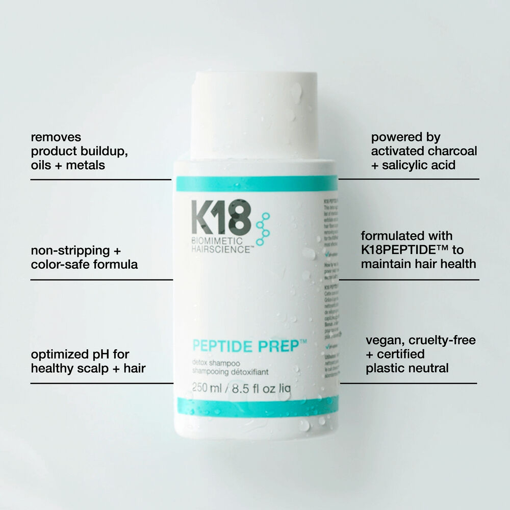 K18 HAIR PEPTIDE PREP™ detox shampoo | Space NK