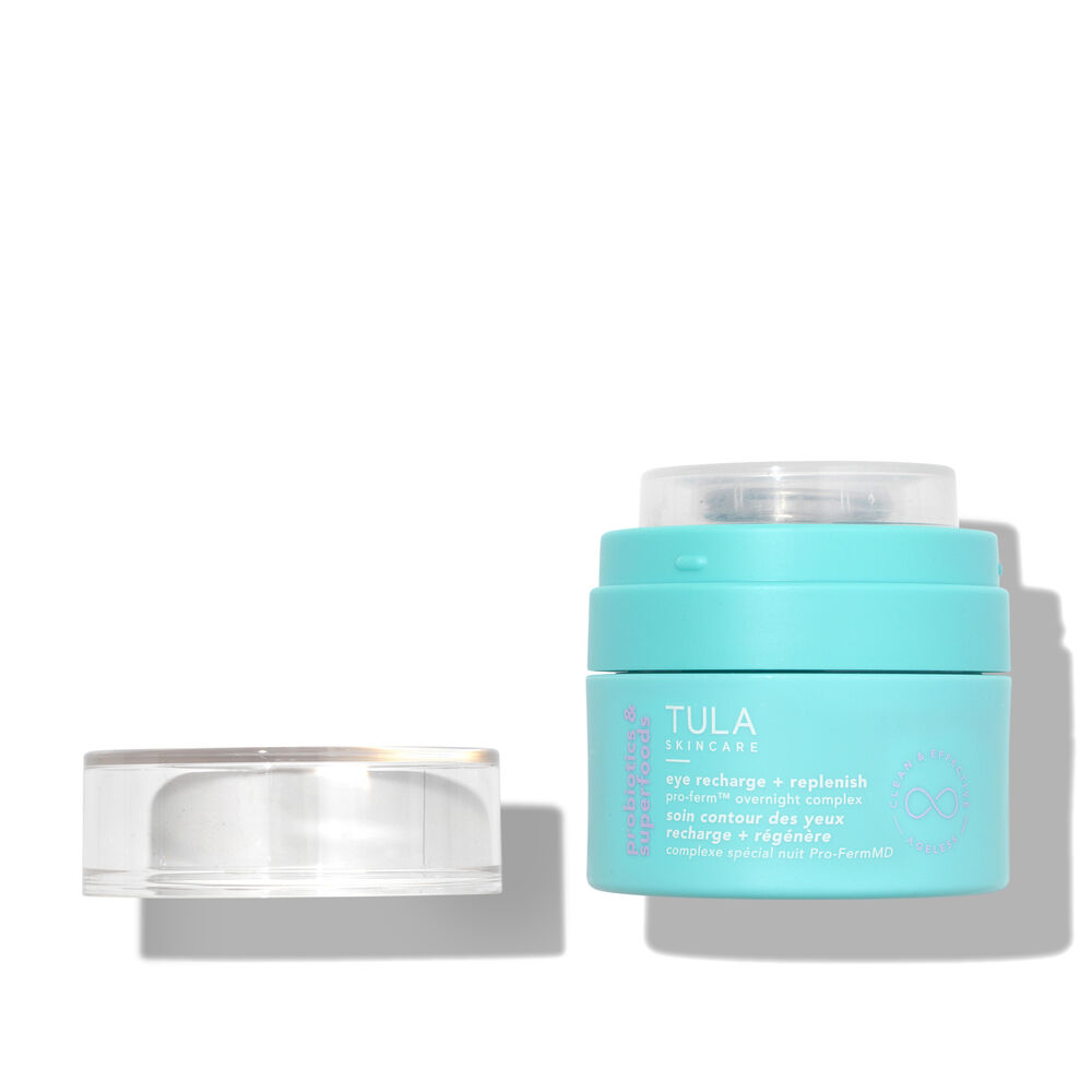Tula Skincare Eye Recharge + Replenish Pro-Ferm™ Overnight Complex ...