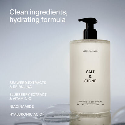 Salt & Stone Neroli & Basil Body Wash | Space NK