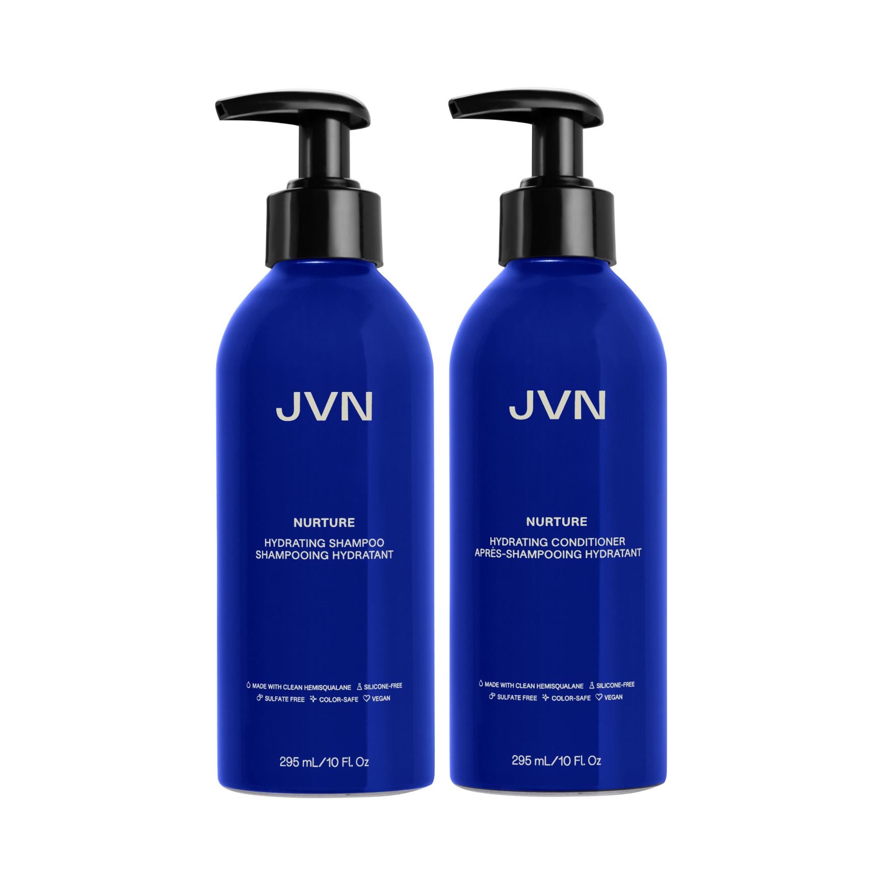 JVN Hair Nurture Hydrating Shampoo & Conditoner Bundle | Space NK