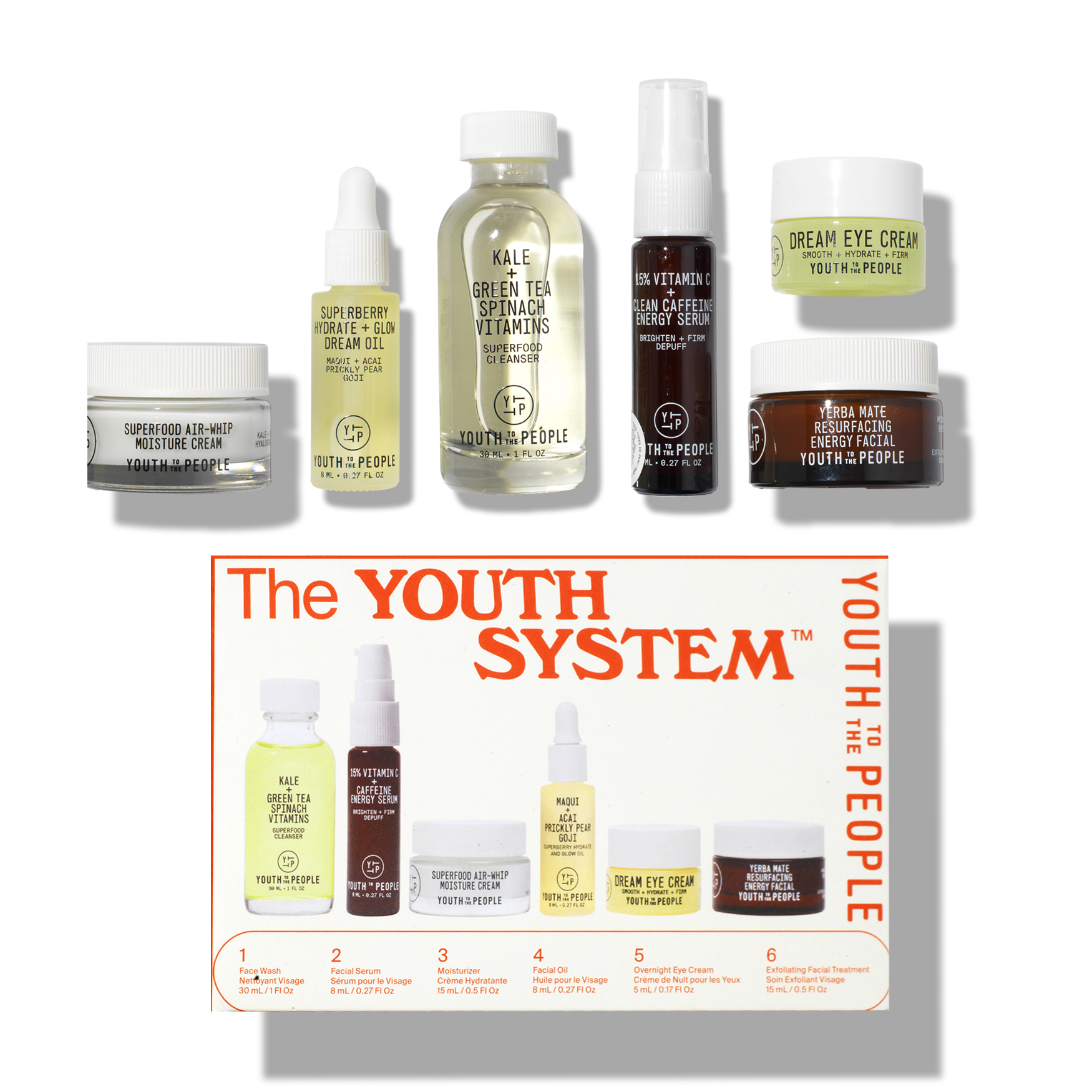 Youth to the People The Youth System™ 6-Piece Minis Kit | Space NK