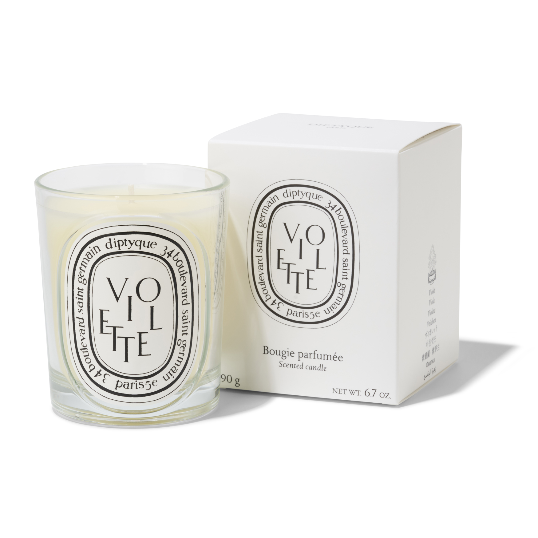 Diptyque Violette Classic Candle 190g | King's Cross