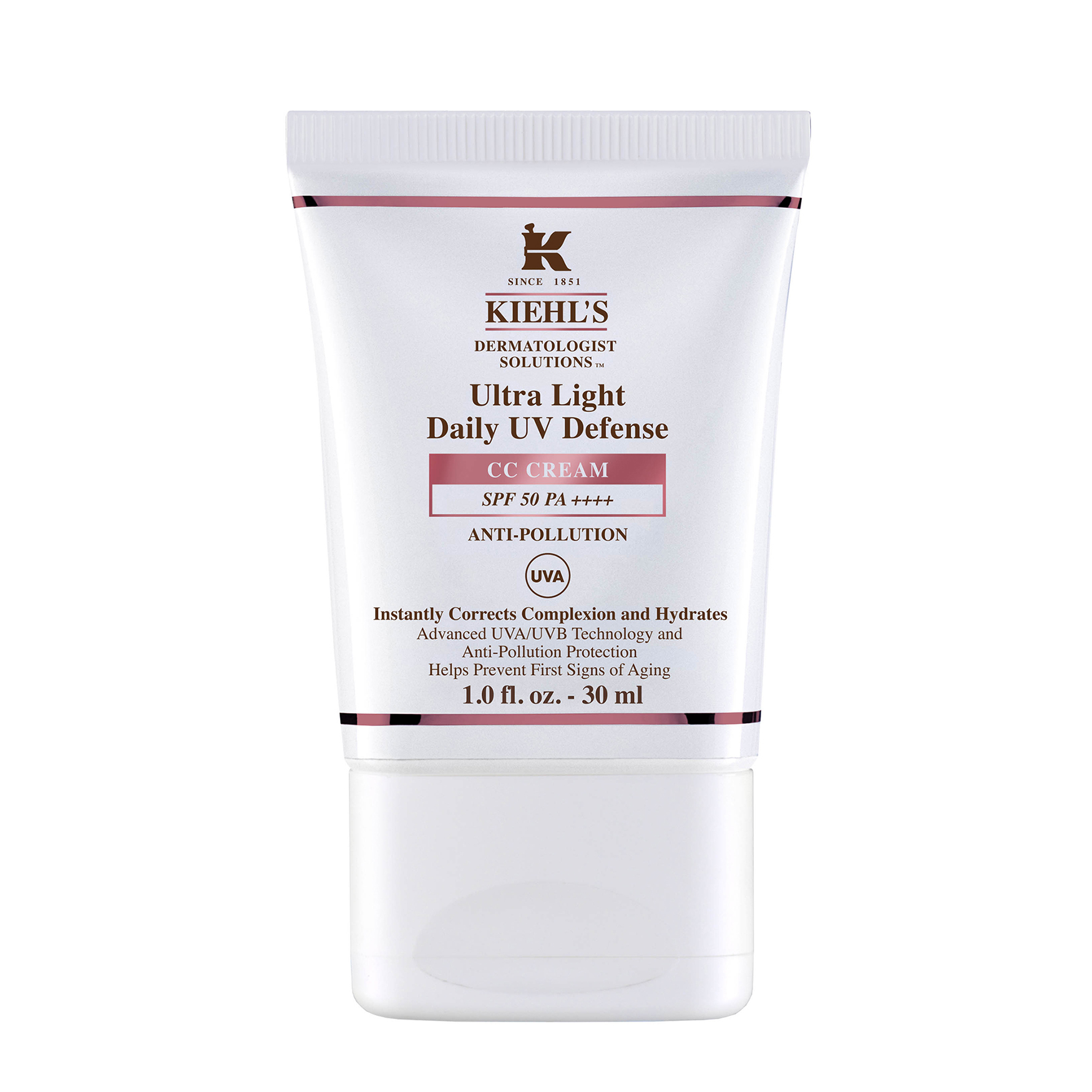 Kiehl's Ultra Light Daily UV Defense CC Cream SPF50 | Space NK