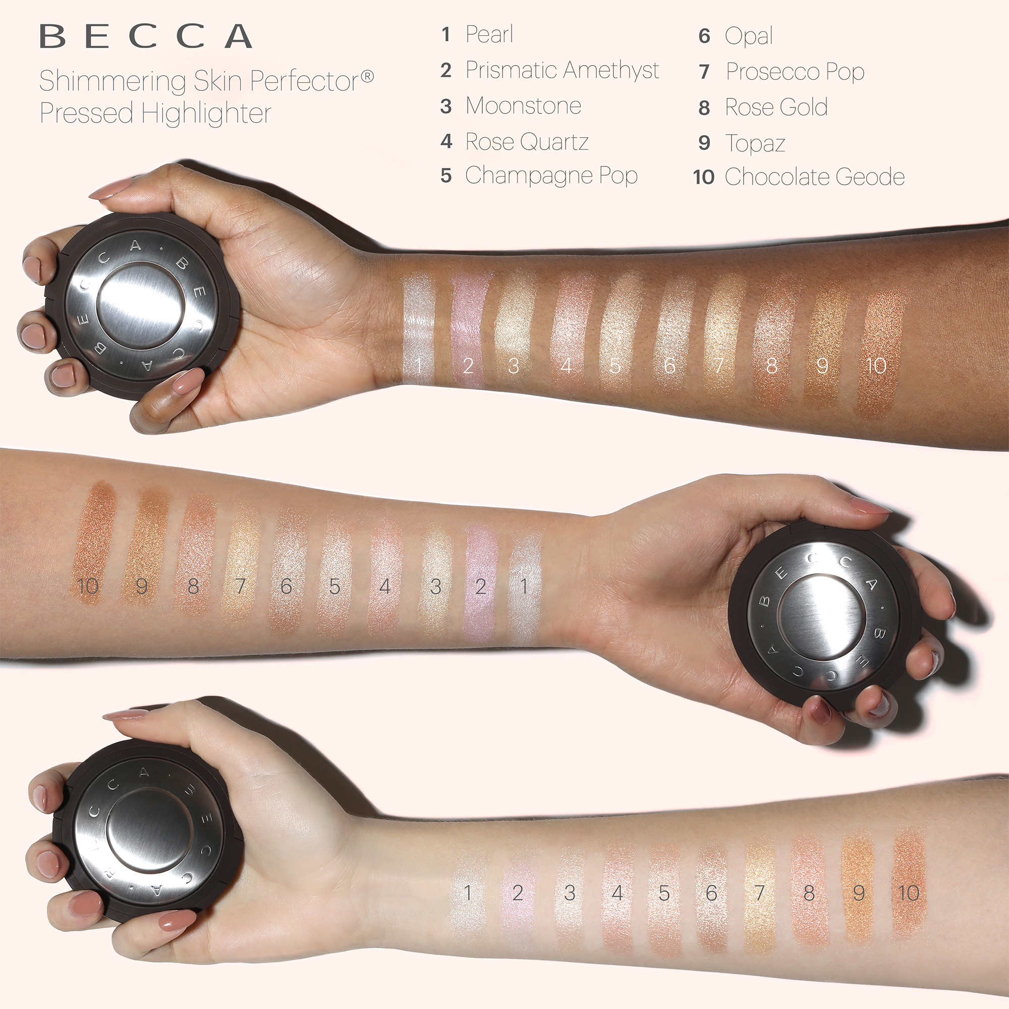 Becca Shimmering Skin Perfector Pressed Highlighter - Space.NK - GBP