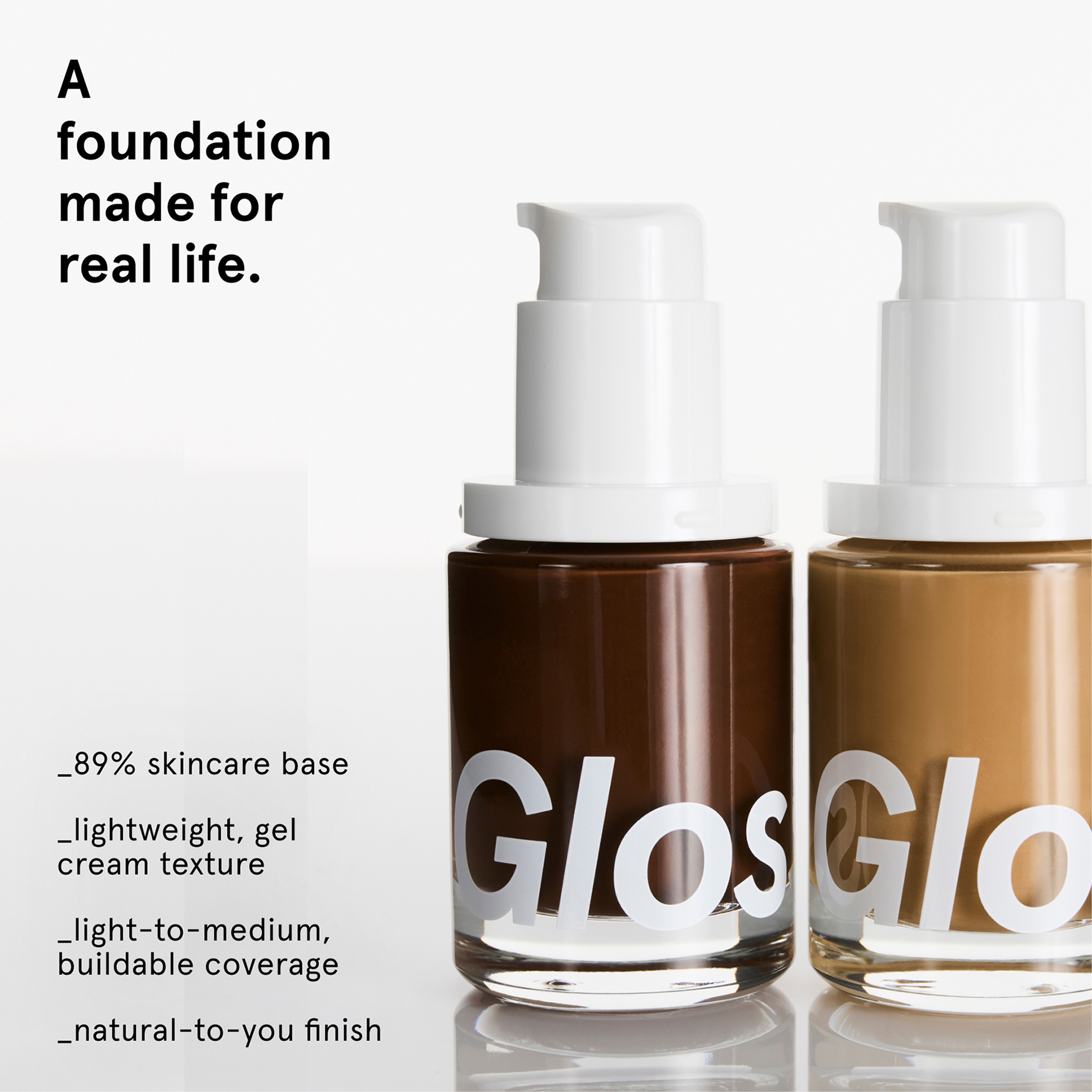 gel texture foundation