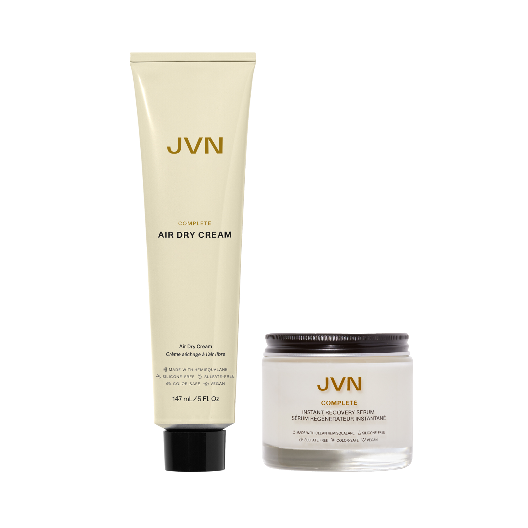 JVN Hair Complete Air Dry Cream & Serum Bundle | Space NK