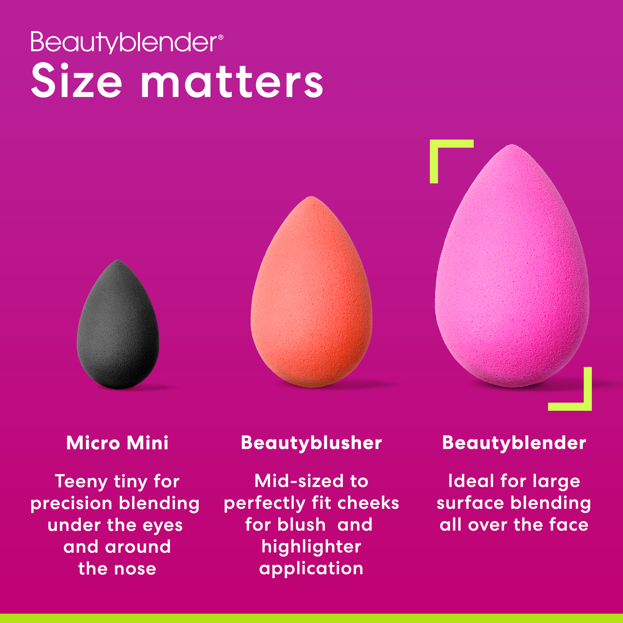 Clear beauty blender store