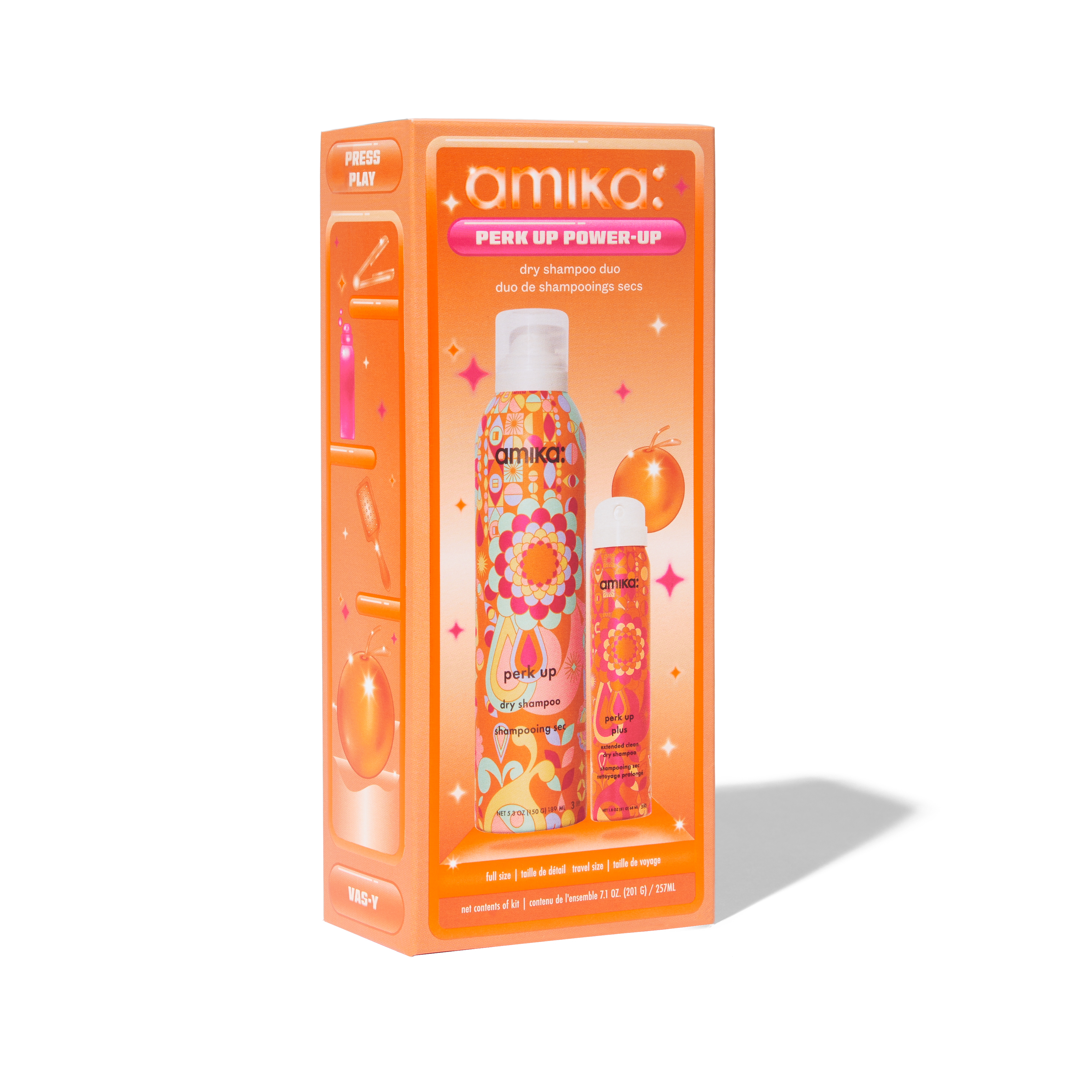 Amika Perk Up Power-Up Dry Shampoo Duo | Space NK