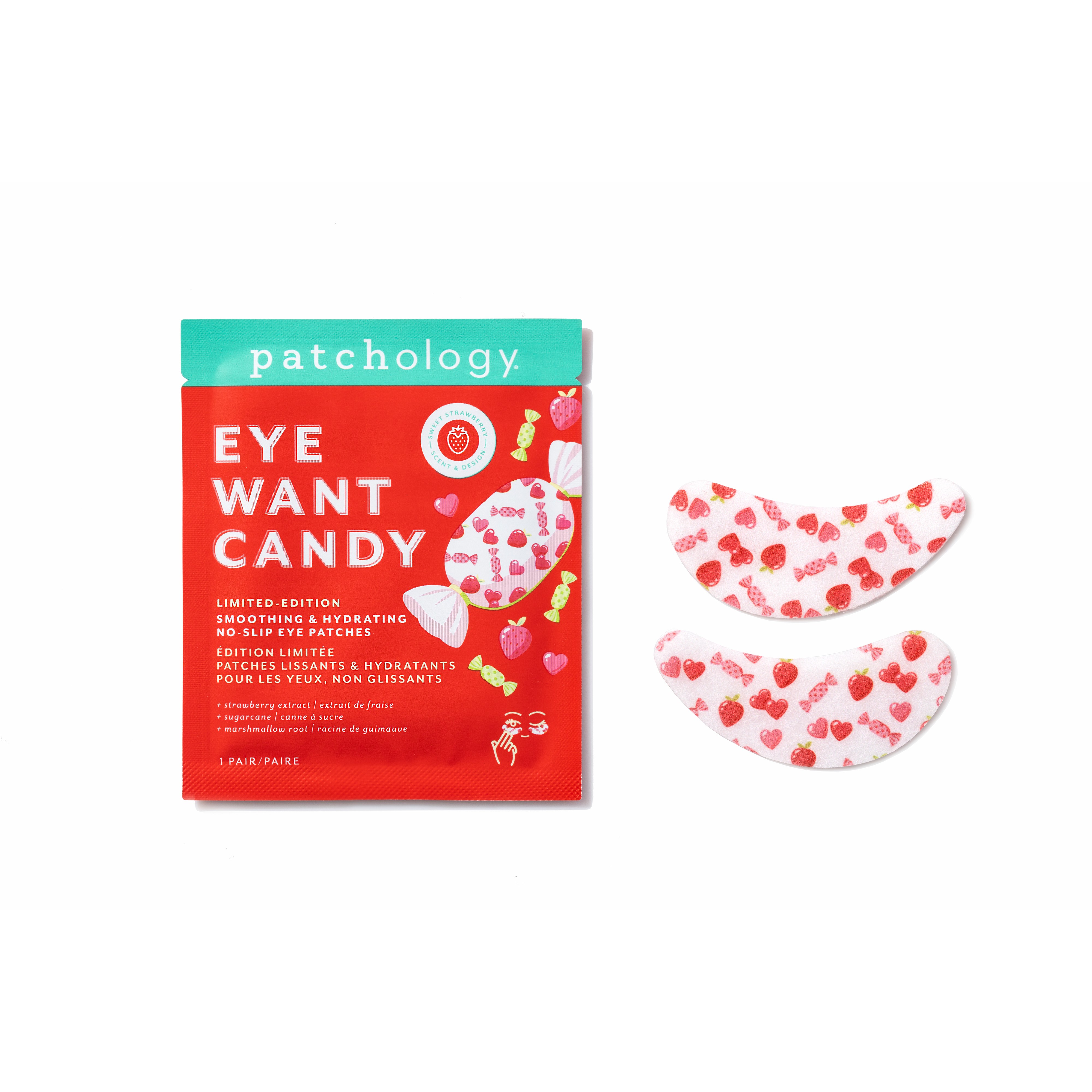 Patchology Eye Want Candy Smoothing & Hydrating No-Slip Eye Patches ...