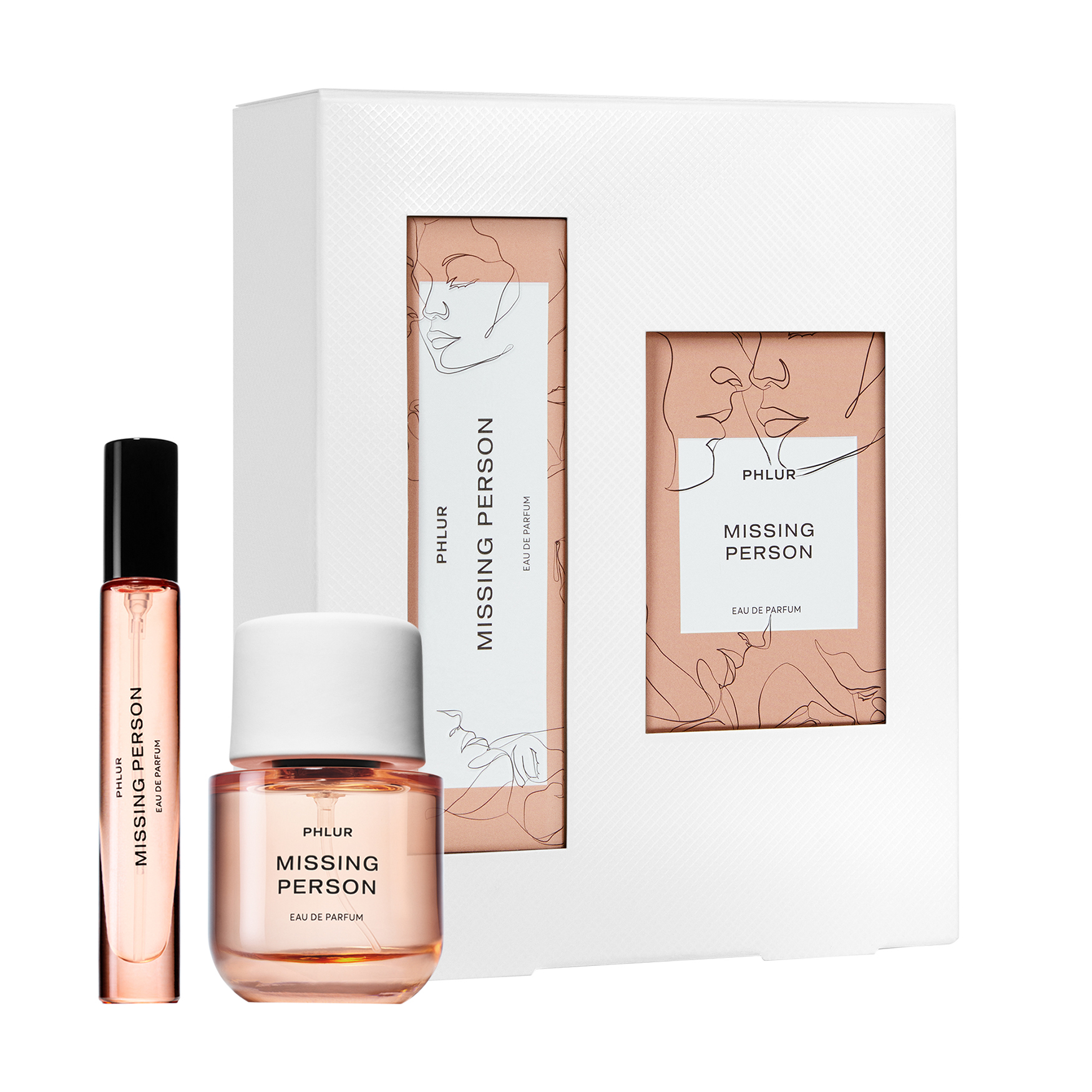 PHLUR Missing Person 50ml and travel Set | Space NK
