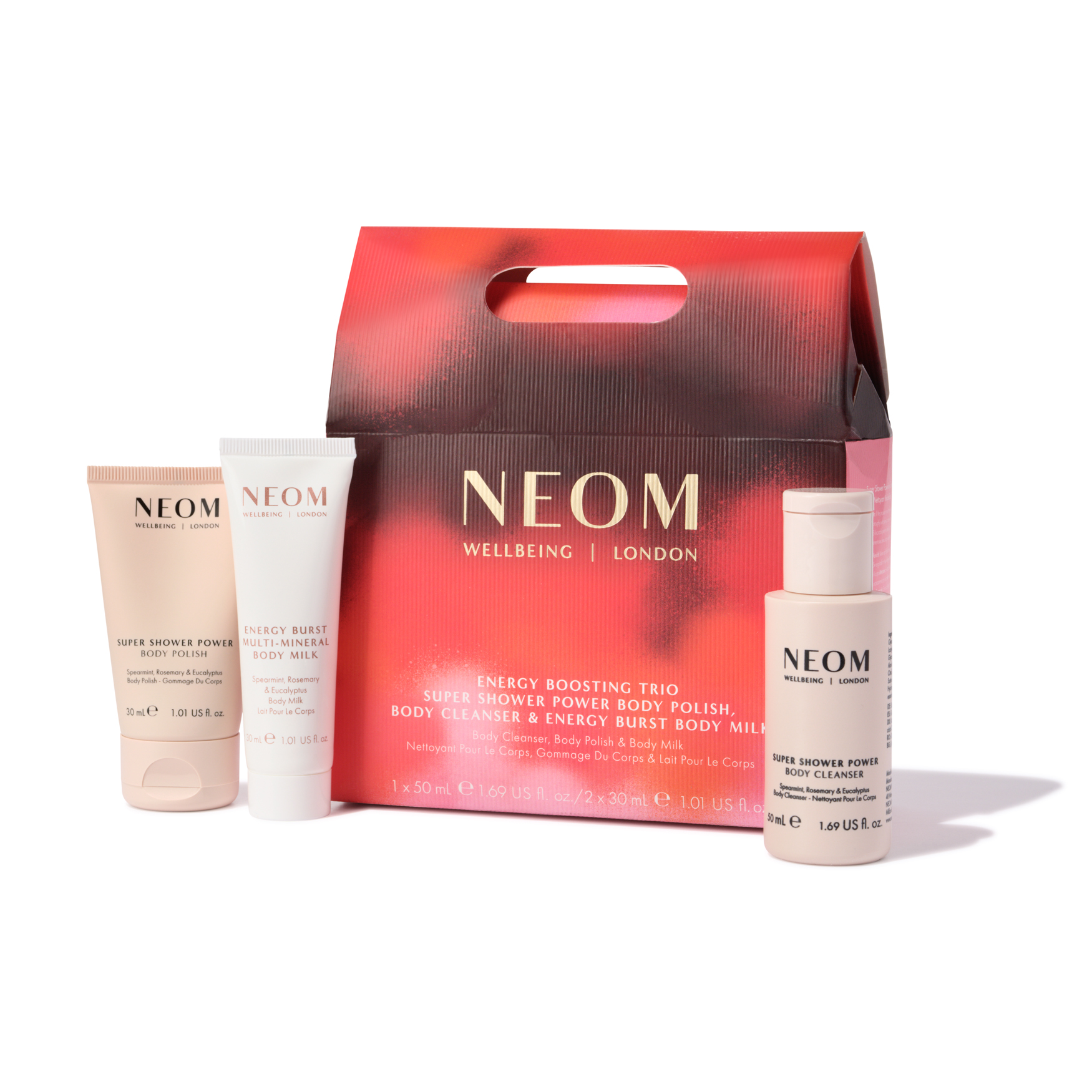 Neom Energy Boosting Trio Gift Set | Space NK