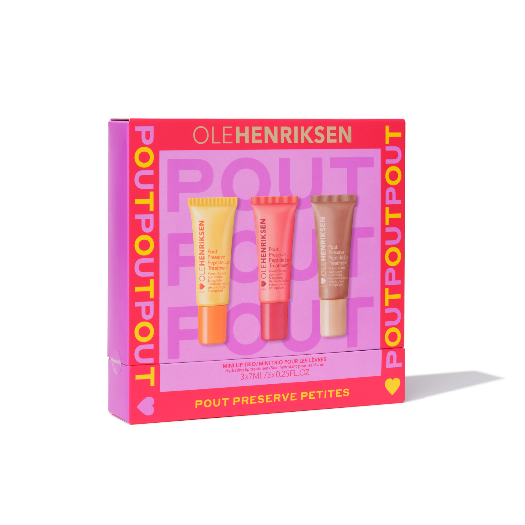 Ole Henriksen Pout Preserve Petites Mini Lip Trio With Peptides | Space NK
