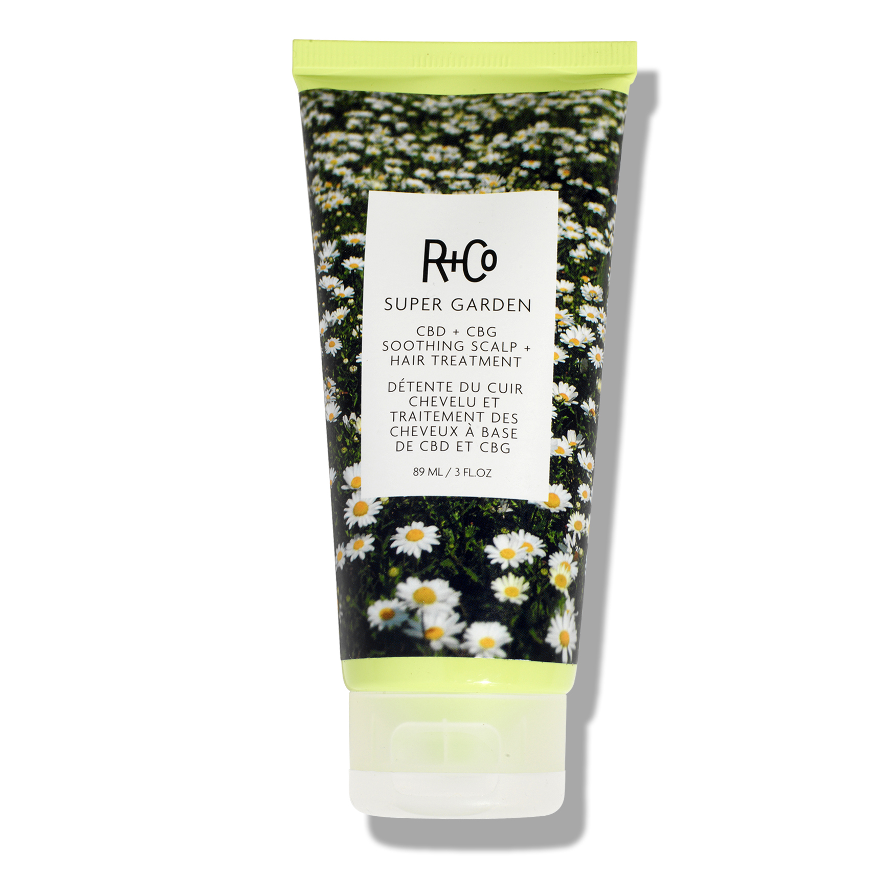 R+Co Super Garden CBD + CBG Soothing Scalp + Hair Treatment | Space NK