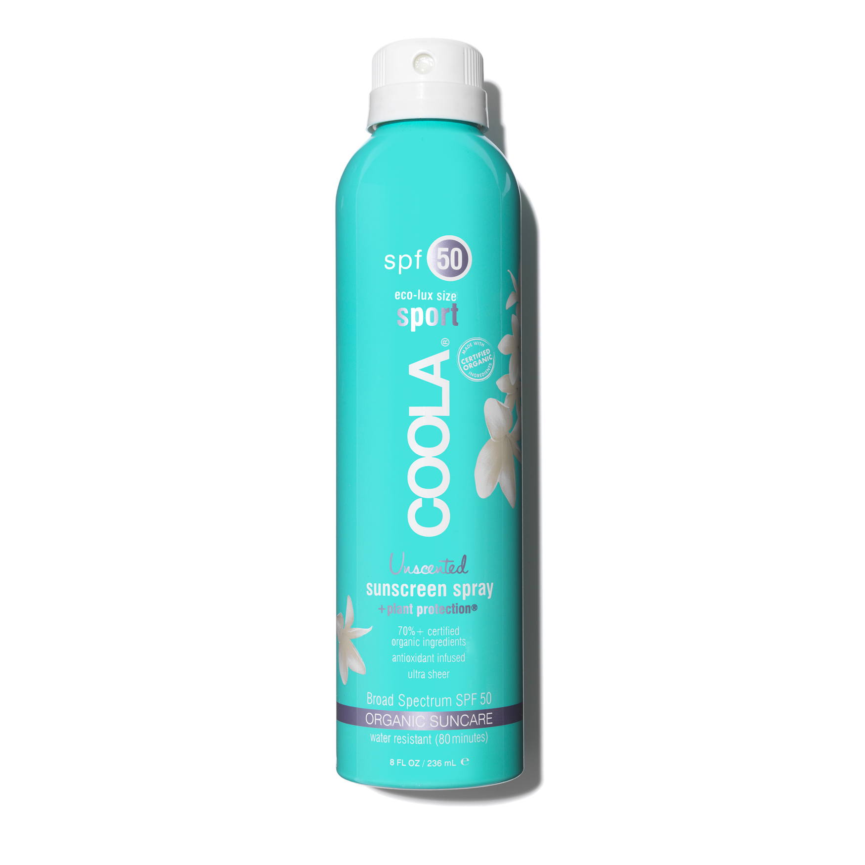 Coola Eco-Lux SPF50 Unscented Sunscreen Spray | Space NK
