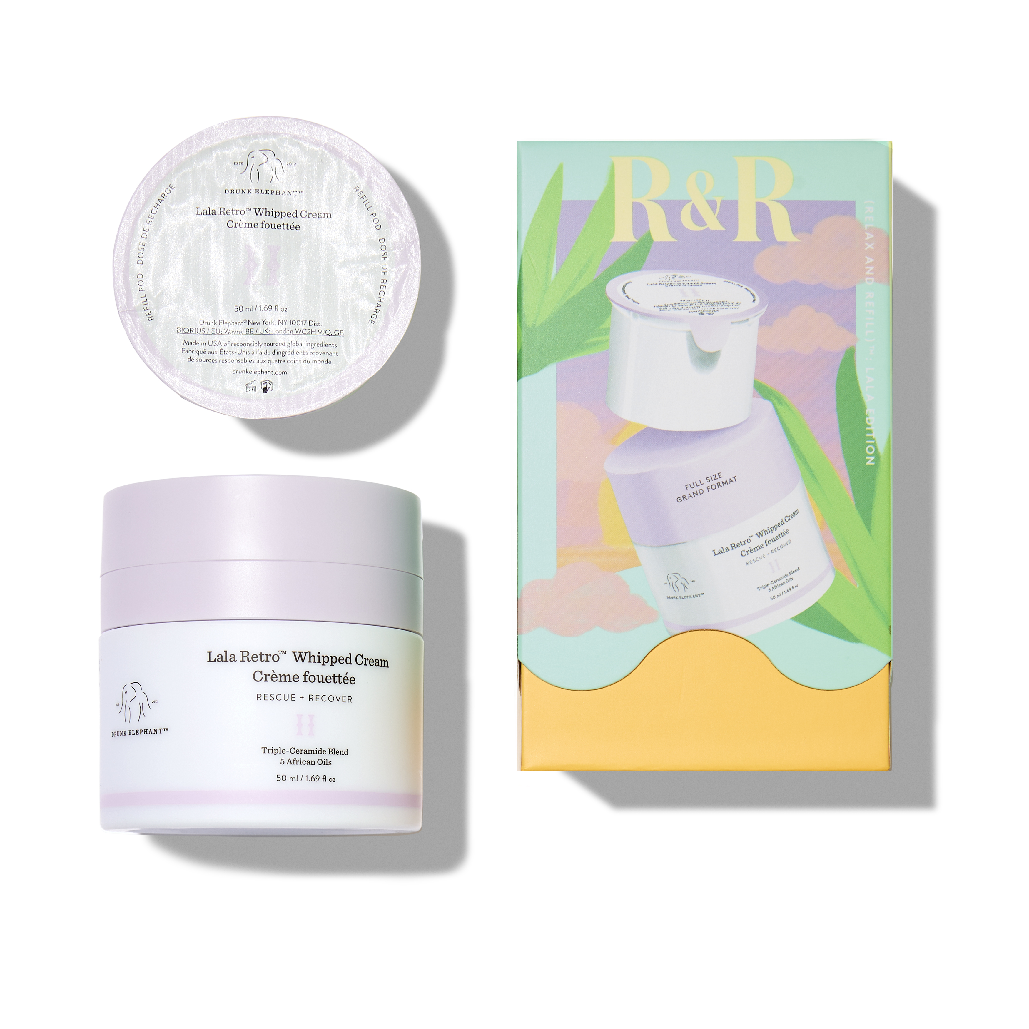 Drunk Elephant R&R (Relax + Refill): Lala Edition Kit | Space NK