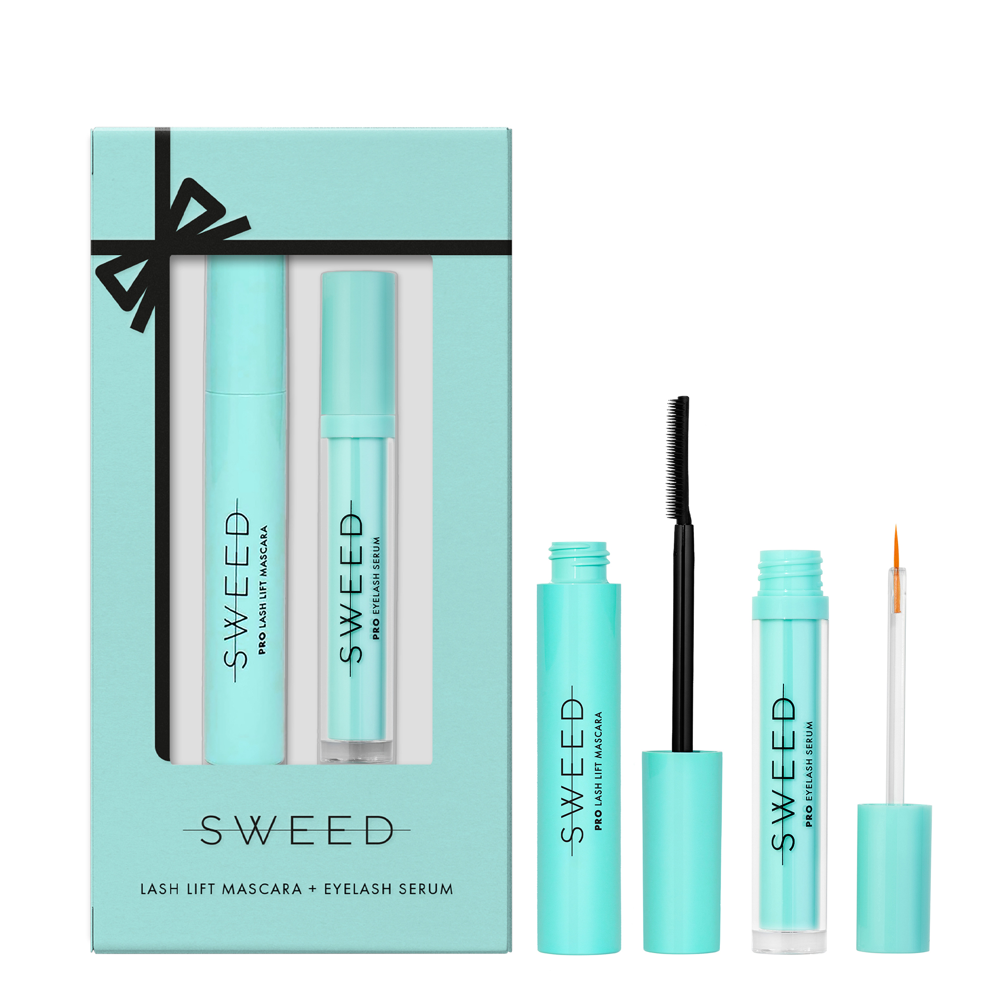 Sweed Lash Lift Mascara & Eyelash Growth Serum Set | Space NK