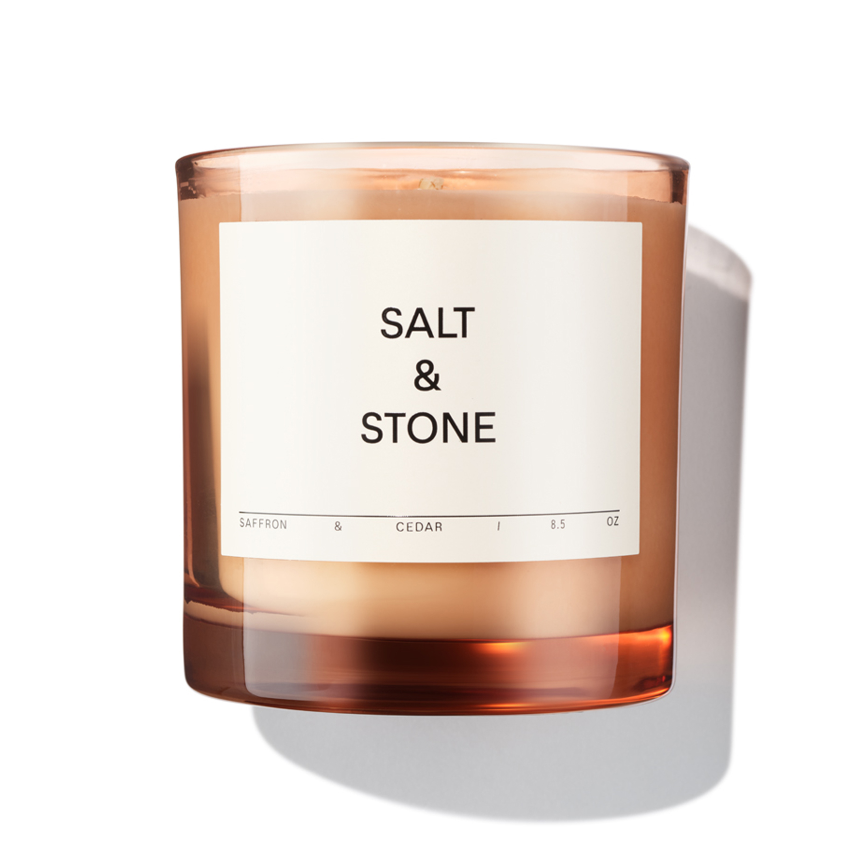 Salt & Stone Saffron & Cedar Candle | Space NK
