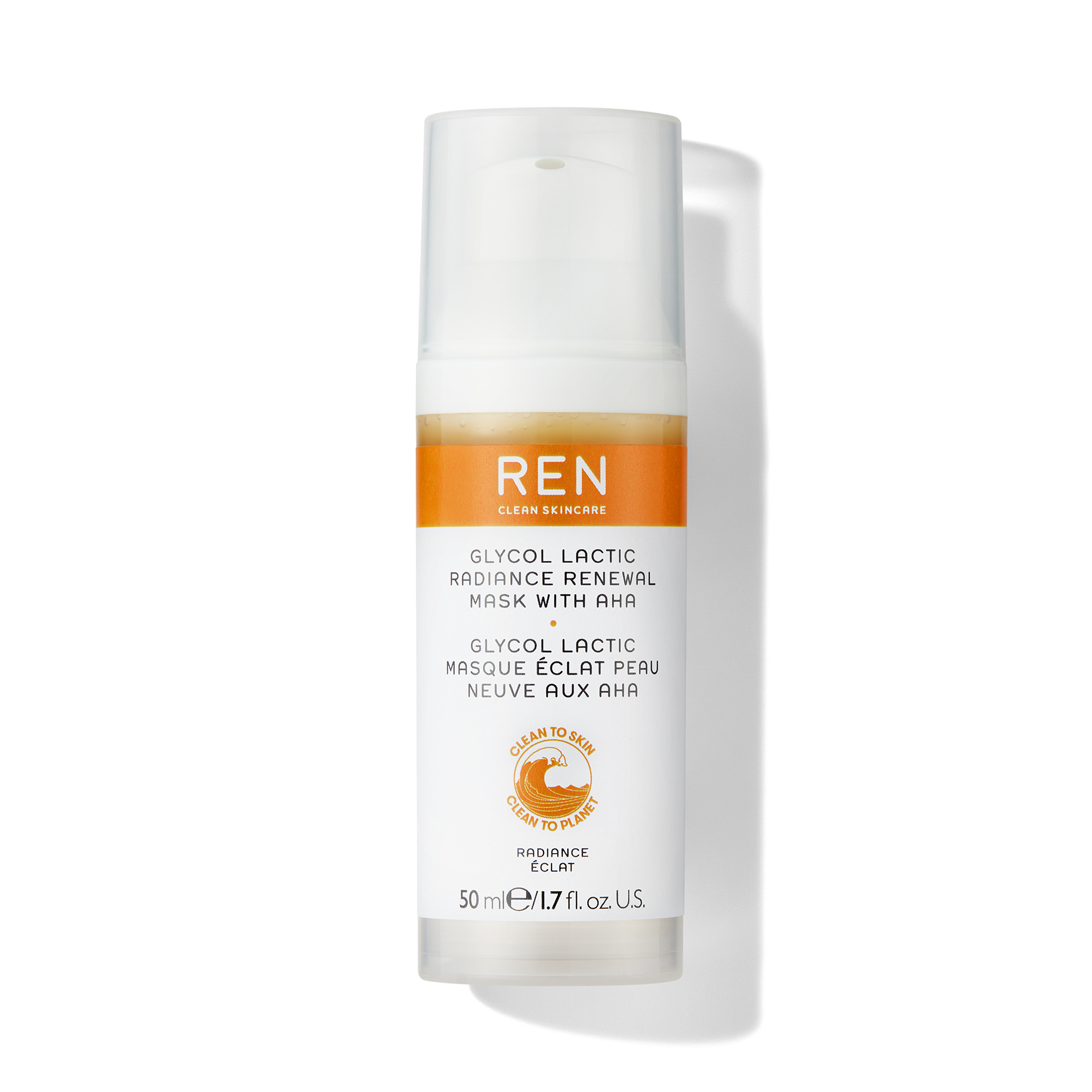 Ren Clean Skincare Glycol Lactic Radiance Renewal Mask | Space NK