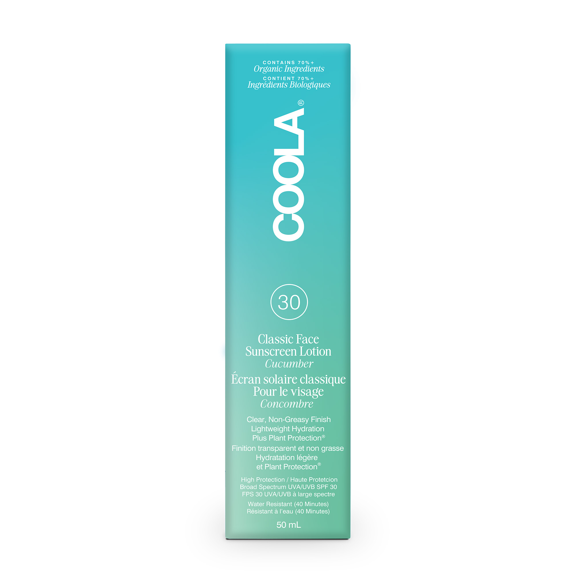 Coola Face Lotion SPF30 Cucumber | Space NK