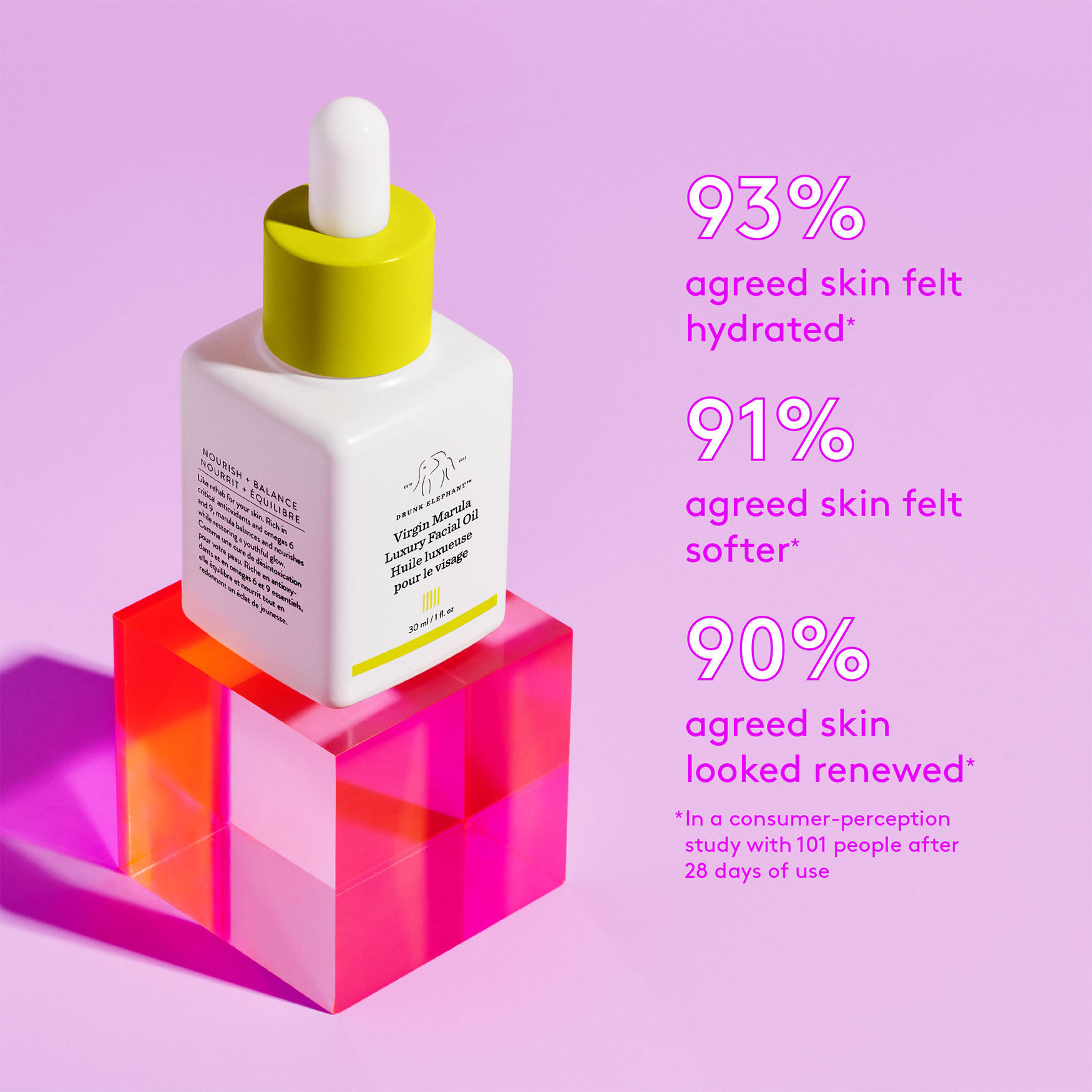 Drunk Elephant Virgin Marula Luxury Facial Oil Space NK