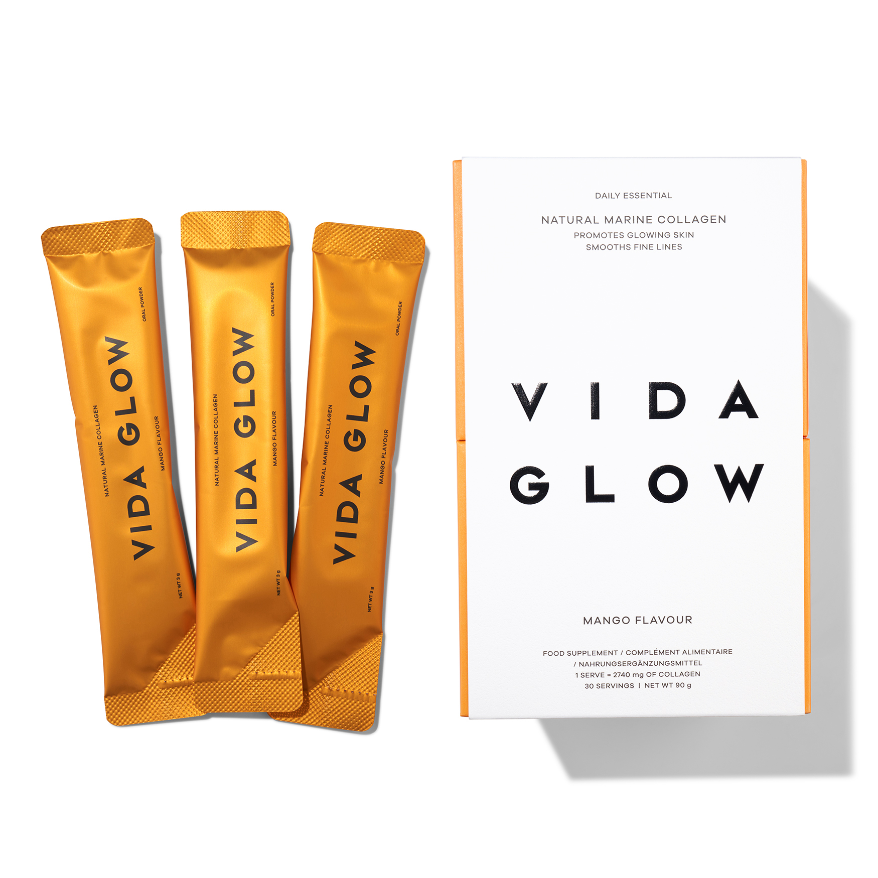 Vida Glow Marine Collagen Mango | Space NK
