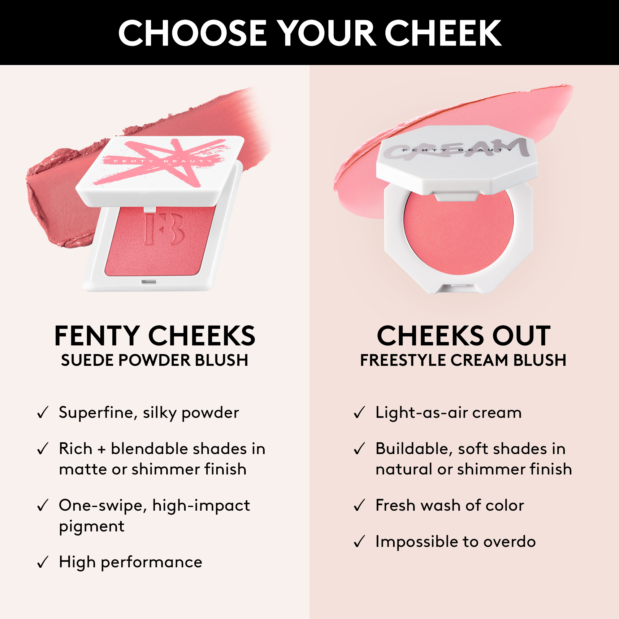 Fenty Beauty Cheeks Out Freestyle Cream Blush | King's Cross