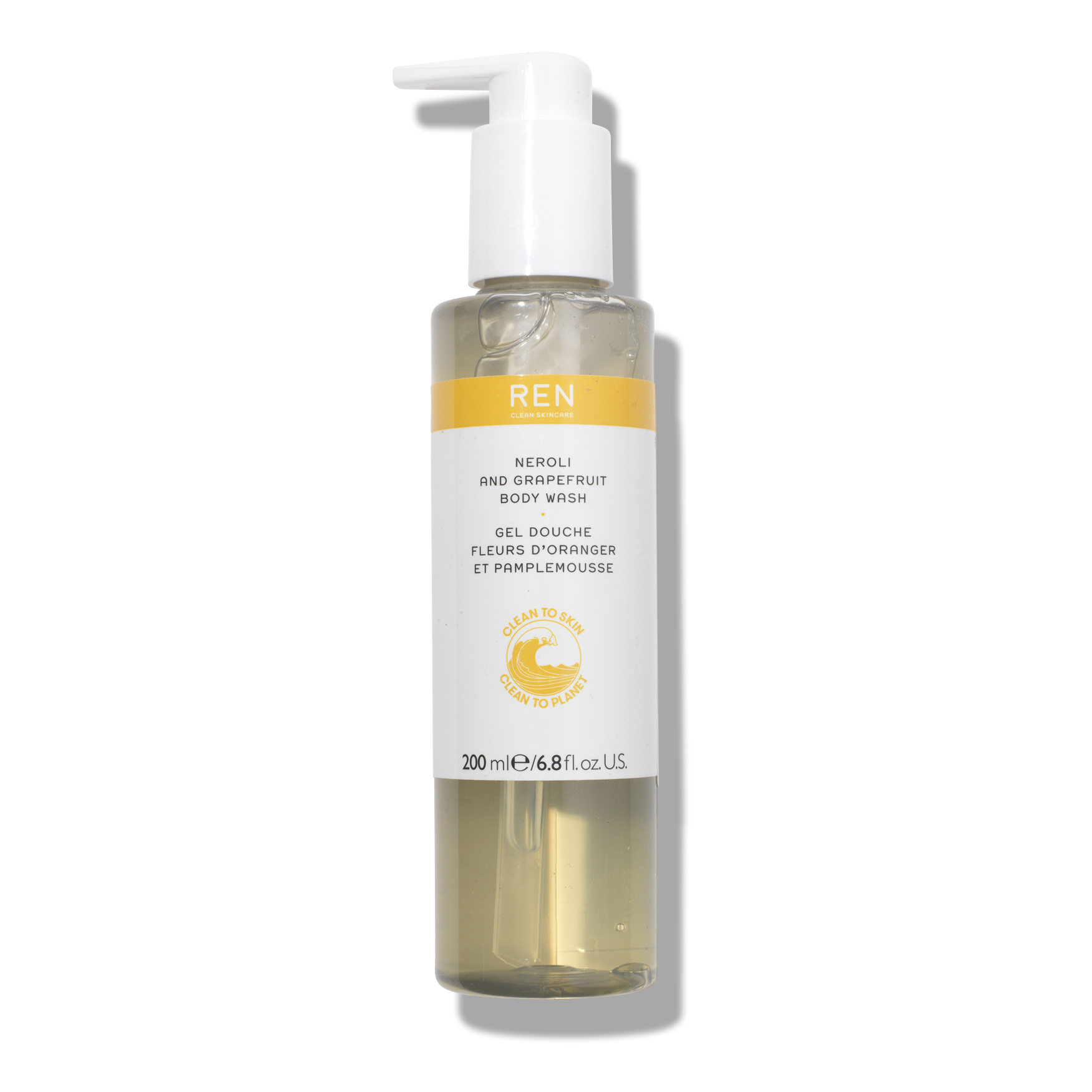 Ren Clean Skincare Neroli and Grapefruit Body Wash | Space NK