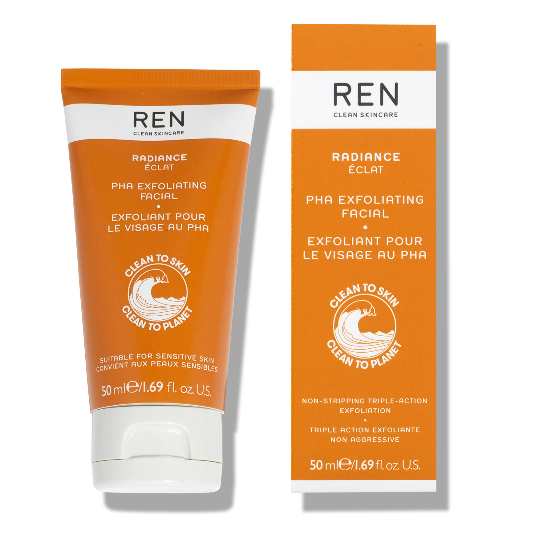 Ren Clean Skincare Radiance PHA Exfoliating Facial | King's Cross
