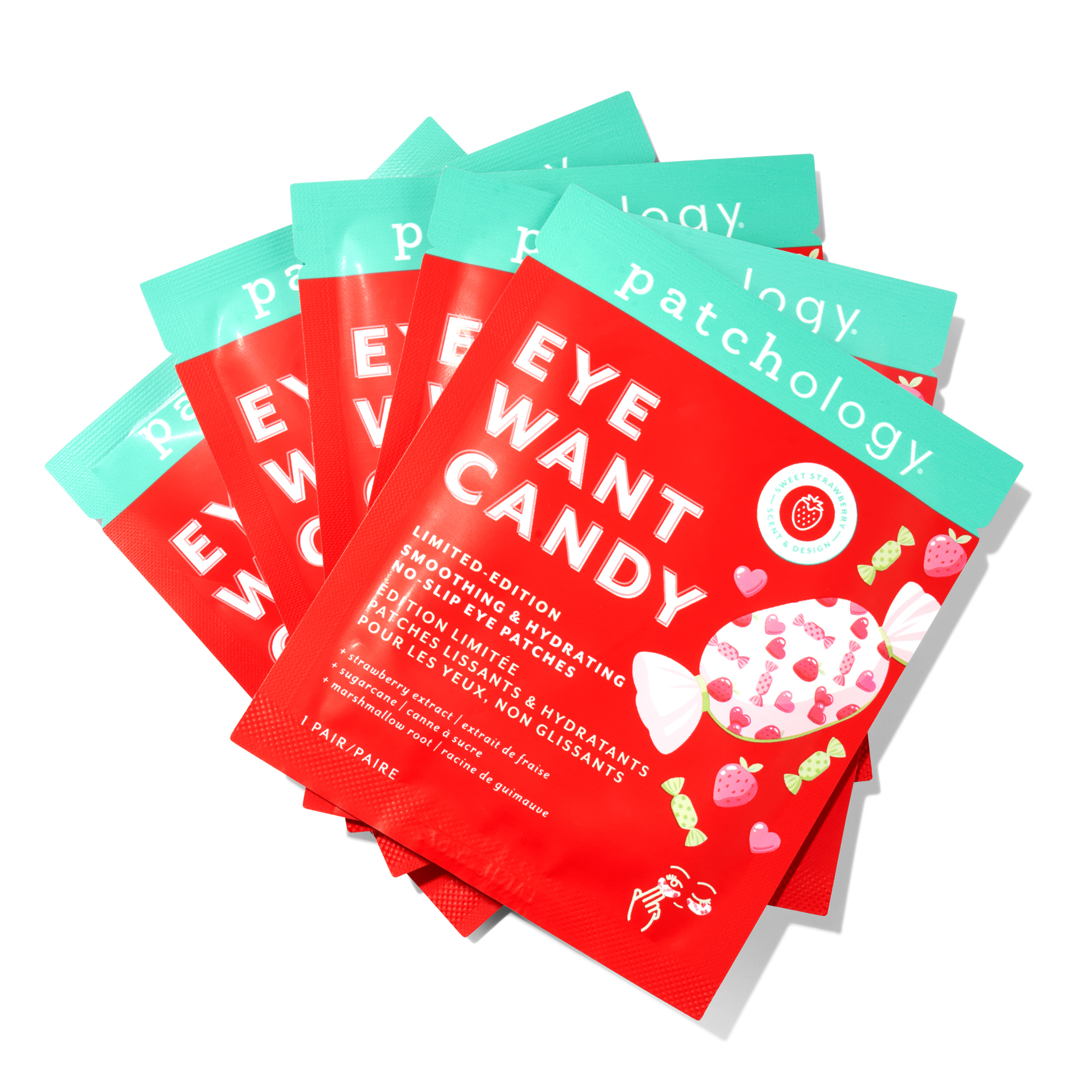 Patchology Eye Want Candy Smoothing & Hydrating No-Slip Eye Patches- 5 ...
