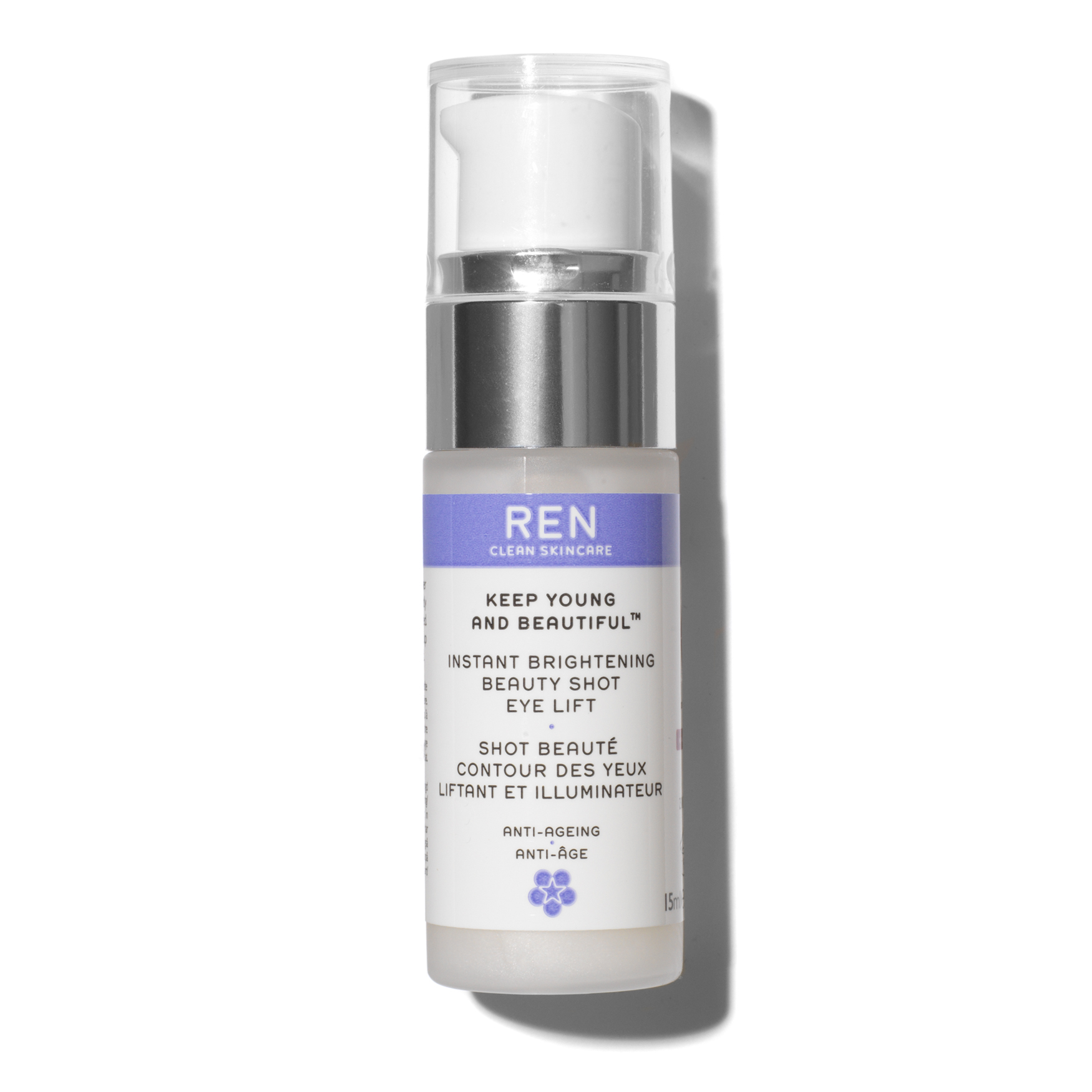 Ren Clean Skincare Instant Brightening Beauty Shot Eye Lift (15ml ...