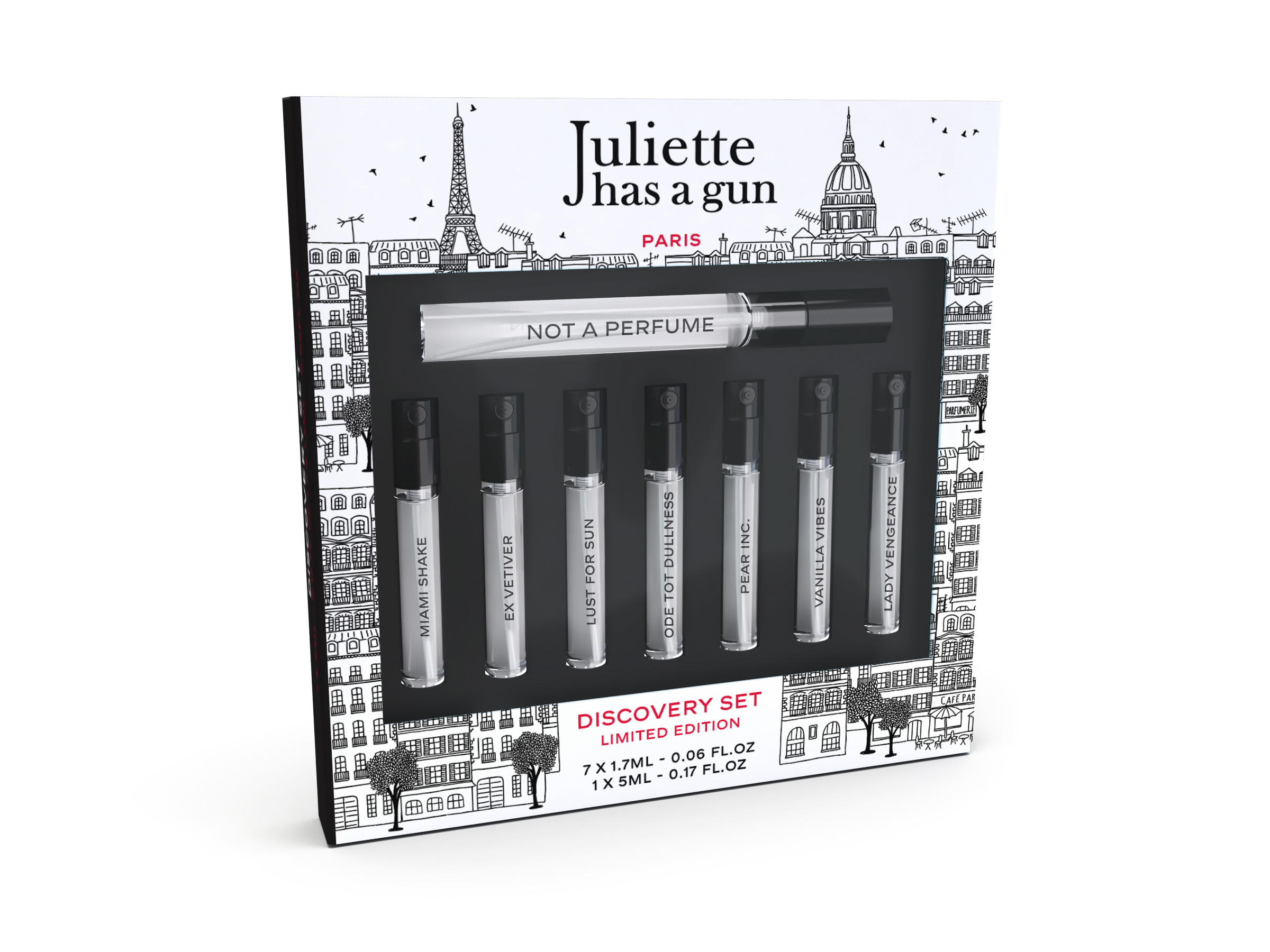 Juliette Has A Gun Miami Shake EDP Discovery Set (7x1.7ml) | Space NK