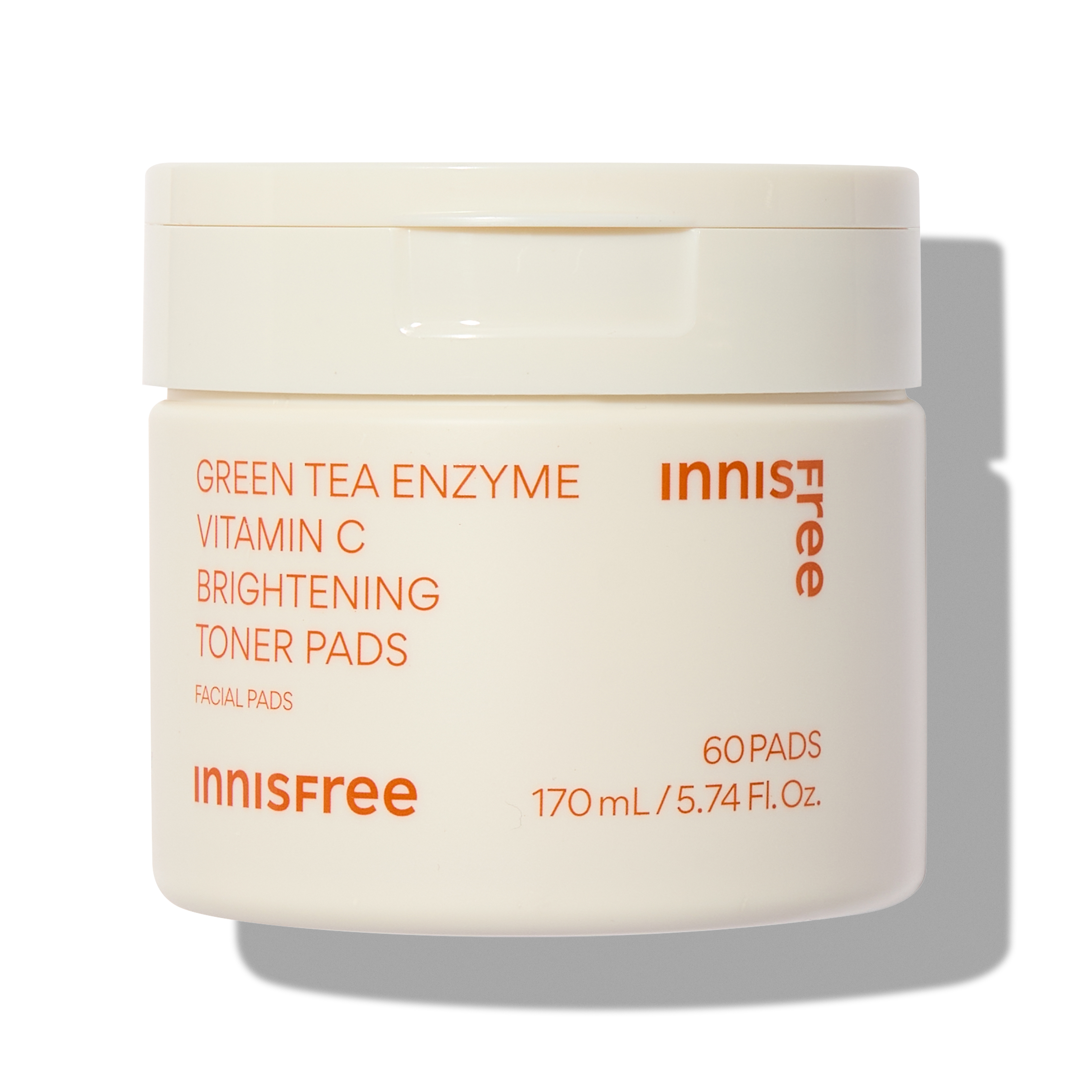 Innisfree Green Tea Enzyme Vitamin C Toner Pads | Space NK